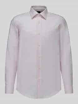 HUGO BOSS Slim Fit Businesshemd aus reiner Baumwolle Modell H-Hank-K