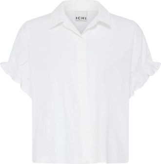 Ichi Ichi, Femme, Blouses et Chemises, Blanc, Taille: 42 FR Chemises