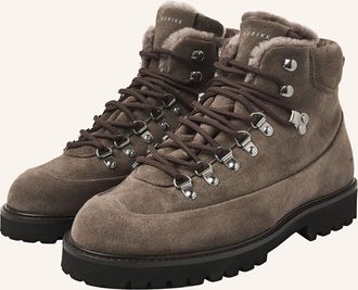 Nubikk Nubikk Schnürboots Logan Chad Fur grau