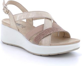 Enval soft imac spa ENVAL SOFT Damen D.Caterina Enval Keilsandale, Laminierter Sand, 42 EU