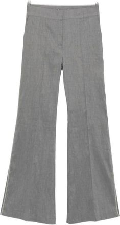D.exterior Femme, Pantalons, Gris, Taille: 38 FR Wide Pantalons