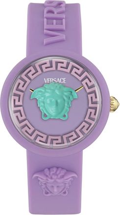 Versace Uhren - Quarz-Analoguhr Medusa Pop Kids - Gr. unisize - in Lila - f&uuml;r Damen