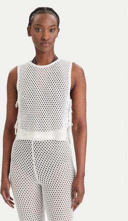 Guess Top E6GR01 Z5632 Wei&szlig; Regular Fit