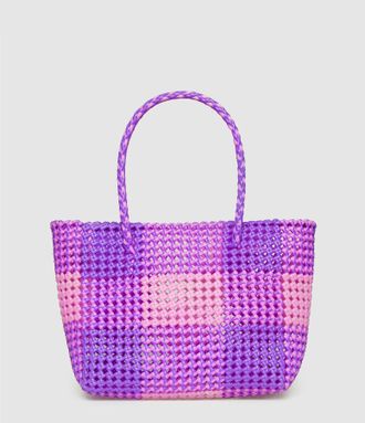 Moka London Sac Scoubidou M Rose Clair Violet