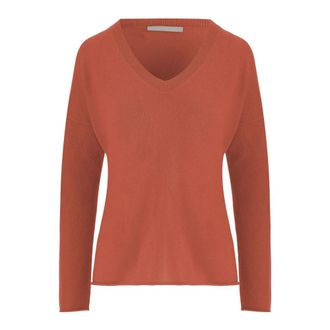 Allude Cashmere Pullover - - Knitwear - Damen - Rot - M