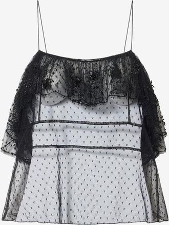 Isabel Marant Top Olaja - Femme - Noir - Taille34 - Isabel Marant