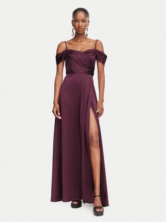 Rinascimento Rinascimento Abendkleid CFC0130675003 Dunkelbraun Regular Fit