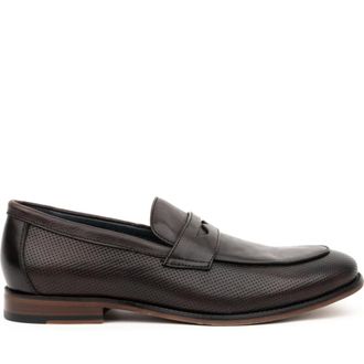 Sergio Moretti Homme, Chaussures, Brun, Taille: 42 EU Mocassins en cuir