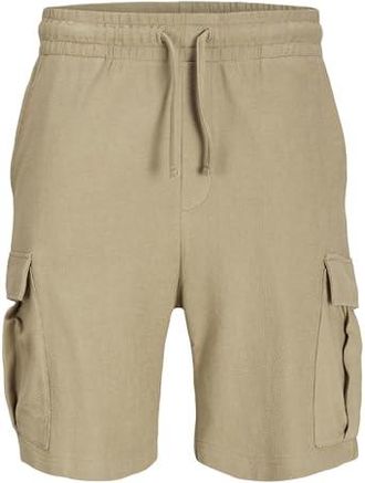 Jack & Jones Sweat Jpstgordon Loui Short de Sport LNG, Kaki, XS Hommes