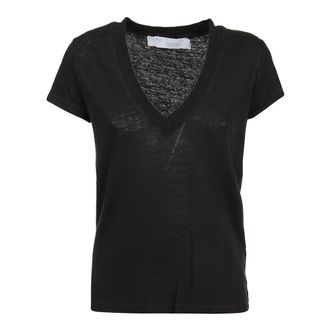 Iro Iro, Femme, Tops, Noir, Taille: 38 FR T-shirt Rodeo