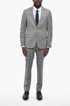 Corneliani CC COLLECTION Anzug aus Schurwolle mit Slim-Fit-Schnitt Corneliani