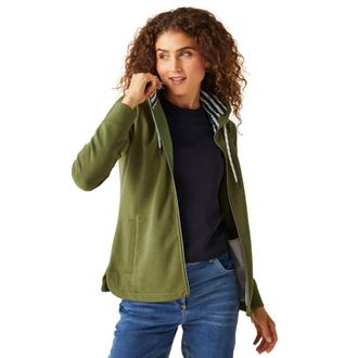 Regatta Damen Womens Bayletta Full Zip Hoody Fleece, Fourleafclvr, 36