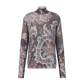 Etro Femme, Pulls, Multicolore, Taille: 42 FR Pull Col Roul&eacute;