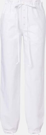 Victoria Beckham Hose aus Baumwollpopeline