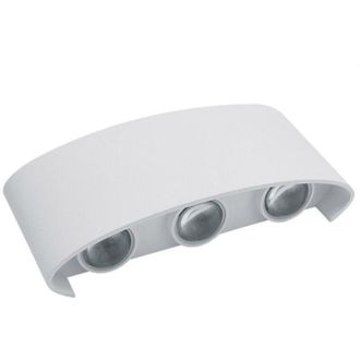 Trade Shop Applique Led Light Light Light Light 16w S&eacute;lection De La Lumi&egrave;re Cct Es68-3c Blanc