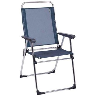 Lafuma Mobilier Lafuma Mobilier - Fauteuil Camping et Plage Pliant - Ultra-L&eacute;ger - Alu Victoria - Batyline Iso - Bleu Oc&eacute;an