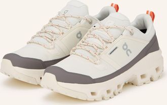 On Wanderschuhe Cloudrock Low Wp weiss