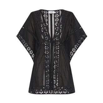 Charo Ruiz Ibiza Masie Tunika - - Swimwear - Damen - Schwarzk - L