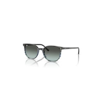 Ray-Ban Elliot Sonnenbrillen Grau Gestreift Fassung Blau Glas 52-19