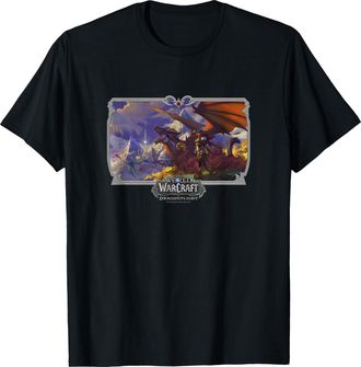 World of Warcraft World of Warcraft Dragonflight Epic Vintage Group Shot T-Shirt