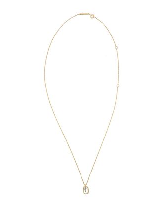 P D PAOLA Mini Letter T Necklace
