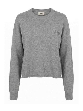 Autry Pull Col Rond - Gris