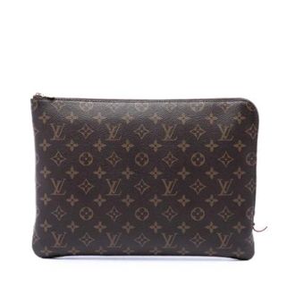 Louis Vuitton Pre-owned Etui Voyage MM - Femme - Pre-owned - Brun - Taille: ONE Size
