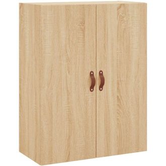vidaXL Wandschrank Sonoma-Eiche 69,5x34x90 cm Vidaxl