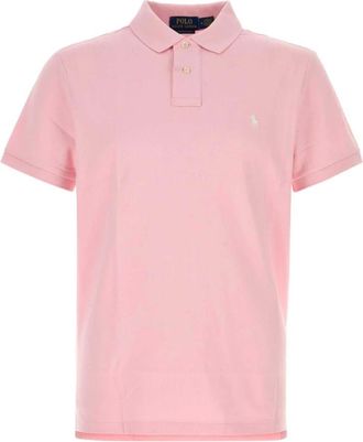Polo Ralph Lauren Homme, Tops, Rose, Taille: S Polo Piqu&eacute;