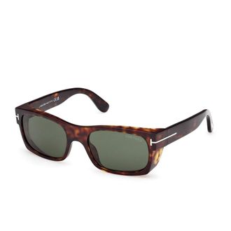 Tom Ford Rechteckige Sonnenbrille - - Accessories - Damen - Braun - 53 MM