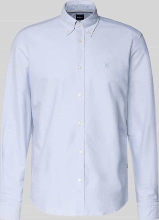 HUGO BOSS Regular Fit Freizeithemd aus reiner Baumwolle Modell LIAM