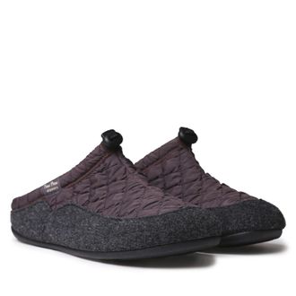 Toni Pons NADIR-UM Herren-Clogs aus gepolstertem Stoff und Filz, Pflaume, 47 EU