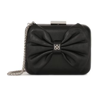 Kazar Femme, Sacs, Noir, Taille: ONE Size Petit sac pochette noir avec ornements