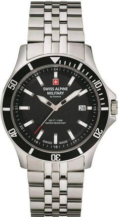 Swiss Alpine Military Homme, Accessoires, Gris, Taille: ONE Size Montre 7022.1137