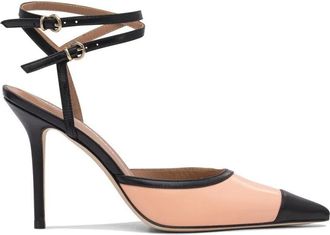 Lella Baldi Hohe Schuhe - Pointed Toe Heeled Shoes - Gr. 38,5 (EU) - in Rosa - f&uuml;r Damen