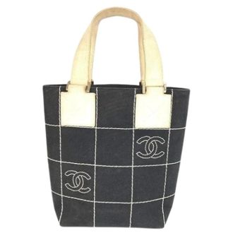 Chanel Pre-owned Vintage Tote Bag - - Pre-owned - Damen - Schwarzk - ONE SIZE
