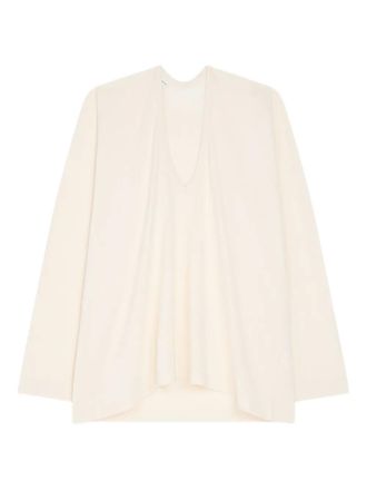 Dries Van Noten T-Shirt mit V-Ausschnitt - Nude