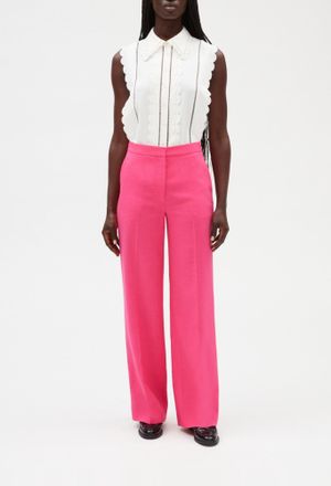 Claudie Pierlot Pantalon large rose