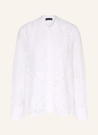van Laack Van Laack Bluse Vl-Telja-F Mit Spitze weiss
