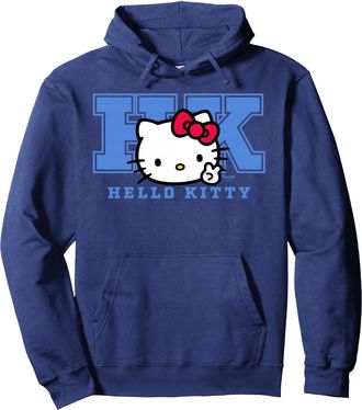 Hello Kitty College Schablone Sport Team Classic Friendship Pullover Hoodie