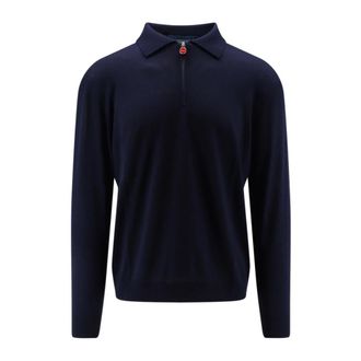 Kiton Round-Neck Strickwaren - - Knitwear - Herren - Blau - 2XL