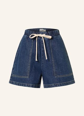 Ichi Jeansshorts Ihkamina blau