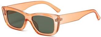 Generic Lunettes De Soleil Vintage &Agrave; Petite Monture UV400 For Hommes Et Femmes, Polaris&eacute;es, For La Conduite Et Les Sports De Plein Air.(Orange)