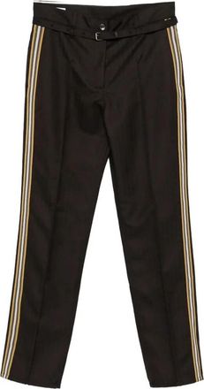 Dries Van Noten Casual Hose - Dunkelbraun