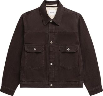 Norse Projects Homme, Vestes, Brun, Taille: M Storadal Resist Dyed Twill Type II Jacket