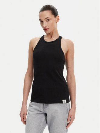 Calvin Klein Underwear Top LV00QS7492 Schwarz Slim Fit