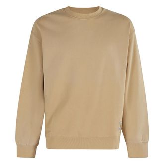 Carhartt Work in Progress Homme, Sweatshirts et sweats &agrave; capuche, Brun, Taille: S Sweat en Coton Marron Poussi&eacute;reux