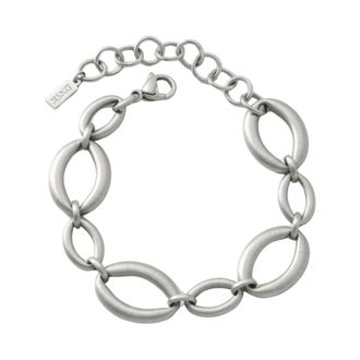 Dansk Copenhagen Sigrid Waterproof Silver Stainless Steel Bracelet - Brushed Finish - - Accessories - Damen - Grau - ONE SIZE