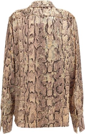 Dries Van Noten Celina Bis Shirt - Beige