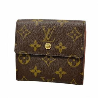 Louis Vuitton unisex, Pre-owned, Brun, Taille: ONE Size Portefeuille en tissu Pre-owned